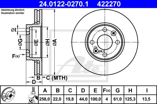 402061200R,RENAU 402061200R Brake Disc for RENAU