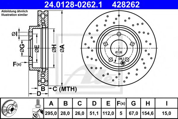 2464212512,MERCE 2464212512 Brake Disc for MERCE