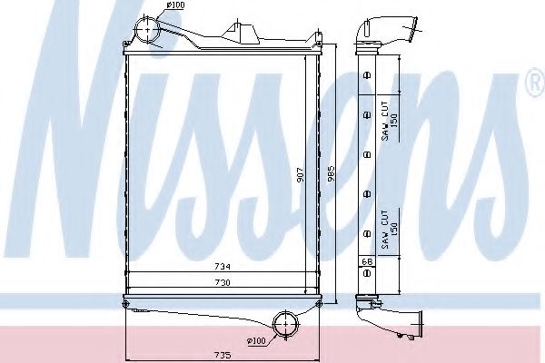 20758816,VOLVO 20758816 Intercooler, charger for VOLVO
