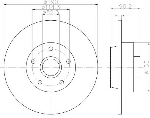 432020016R,RENAU 432020016R Brake Disc for RENAU