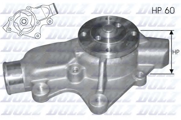 4626215AE,CHRYSLER 4626215AE Water Pump for CHRYSLER
