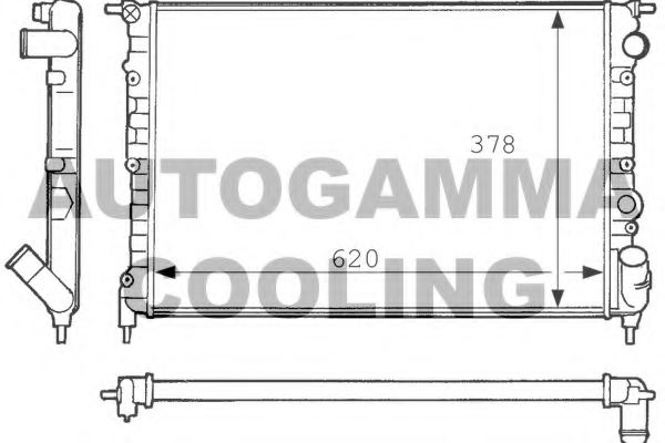7700795175,RENAU 7700795175 Radiator, engine cooling for RENAU