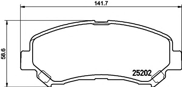 D10609N00A,OEM D10609N00A Brake Pad for OEM