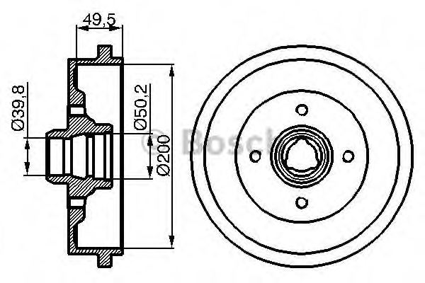 331501615,VW 331501615 Brake Drum for VW