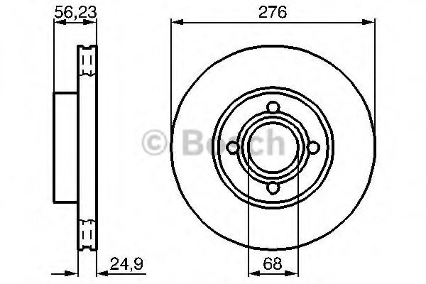 6026003,LUCAS_ELEC 6026003 Brake Disc for LUCAS_ELEC