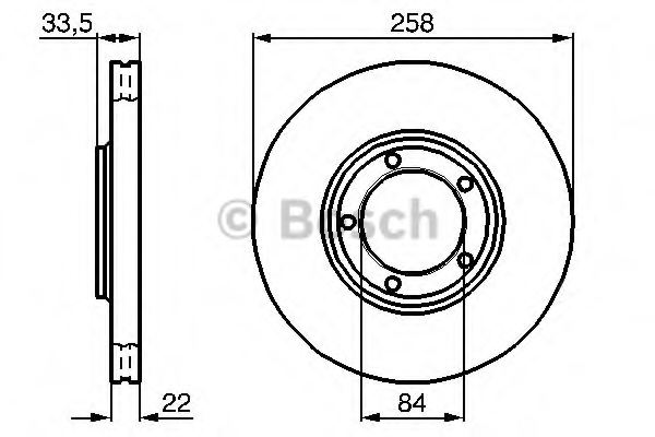 MB407030,MITSUBISHI MB 407030 Brake Disc for MITSUBISHI