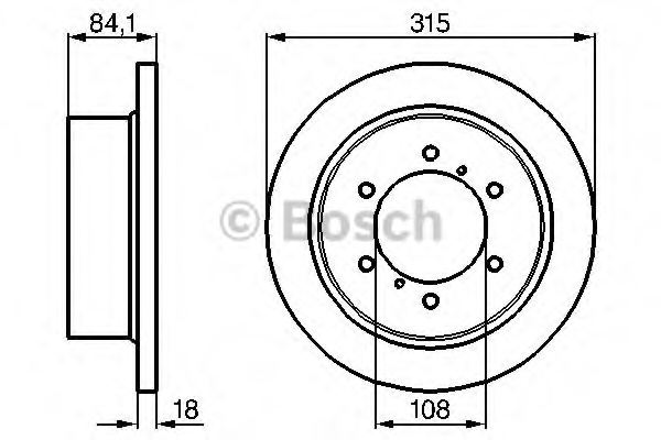 MB618797,MITSUBISHI MB 618797 Brake Disc for MITSUBISHI
