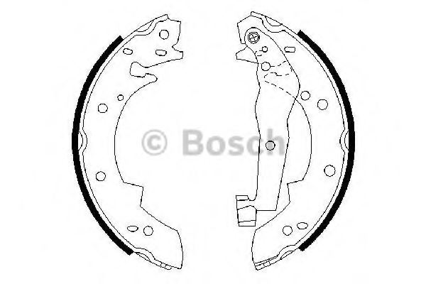 34219064270,BMW 34219064270 Brake Shoe Set for BMW