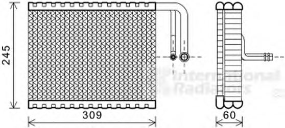 64119220752,BMW 64119220752 Evaporator, air conditioning for BMW