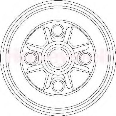 4240319015,TOYOT 42403-19015 Brake Drum for TOYOT