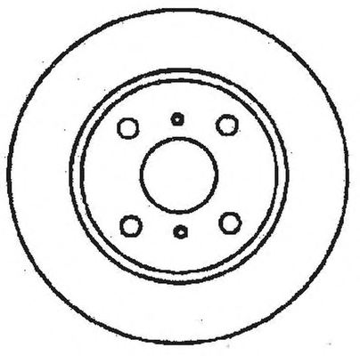 4351210070,TOYOT 43512-10070 Brake Disc for TOYOT