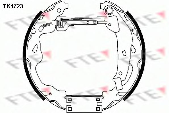 424228,ATE 424228 Brake Disc for ATE