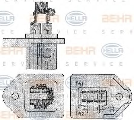 7429085C00,SUZUK 7429085C00 Resistor, interior blower for SUZUK
