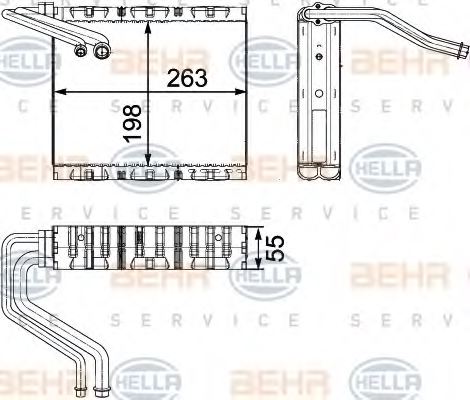 30767016,VOLVO 30767016 Evaporator, air conditioning for VOLVO