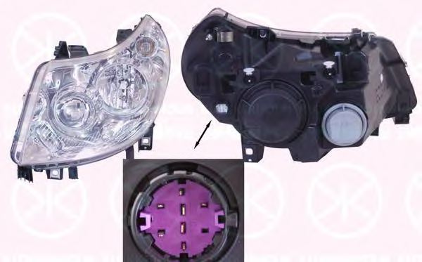 1606926880,PEUGE 16 069 268 80 Headlight for PEUGE