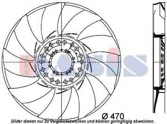17417504732,BMW 17417504732 Fan Wheel, engine cooling for BMW