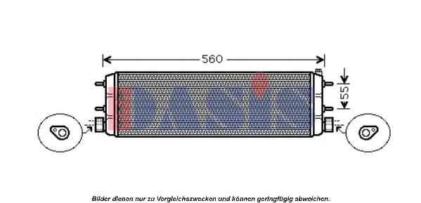 1645000700,MERCE 1645000700 Oil Cooler, engine oil for MERCE