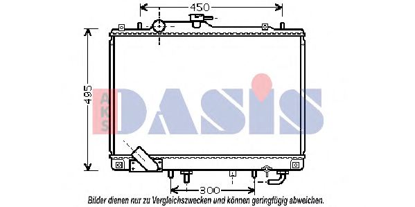 MR239627,MITSUBISHI MR239627 Radiator, engine cooling for MITSUBISHI
