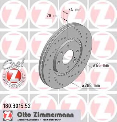 4246W3,CITRO 4246.W3 Brake Disc for CITRO