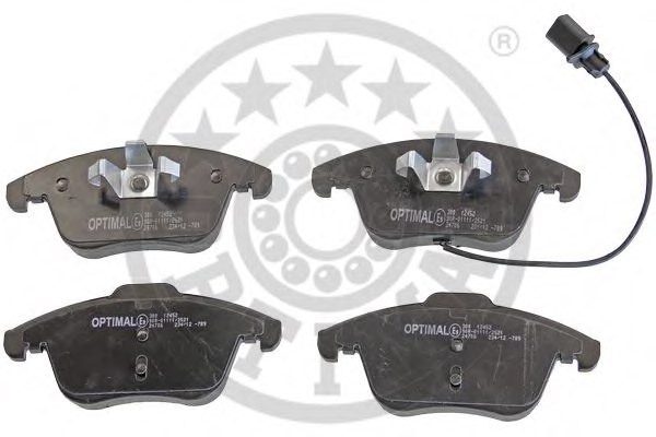 8K0698151A,AUDI 8K0.698.151A Brake Pad Set, disc brake for AUDI