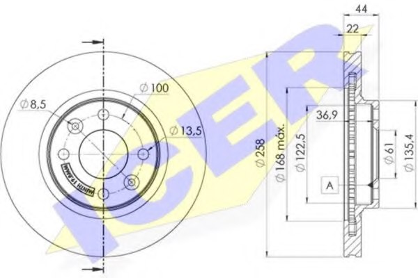 402063149R,RENAU 402063149R Brake Disc for RENAU