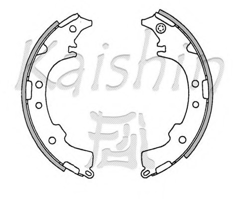 0449544010,TOYOT 04495-44010 Brake Shoe Set for TOYOT