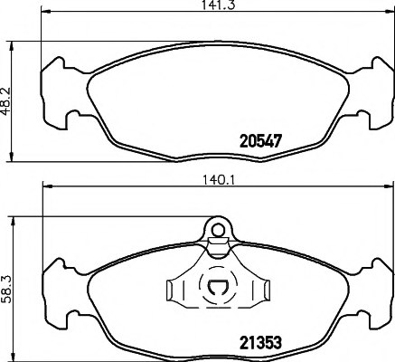 569030,OPEL 569030 Brake Disc for OPEL