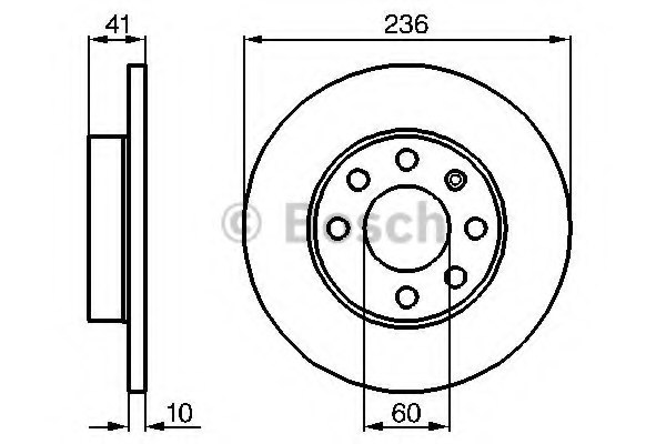 569028,OPEL 569028 Brake Disc for OPEL