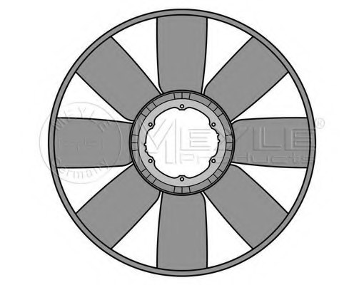 51066010283,MAN 51066010283 Fan Wheel, engine cooling for MAN