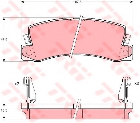 0446633110,LEXUS 0446633110 Brake Pad for LEXUS