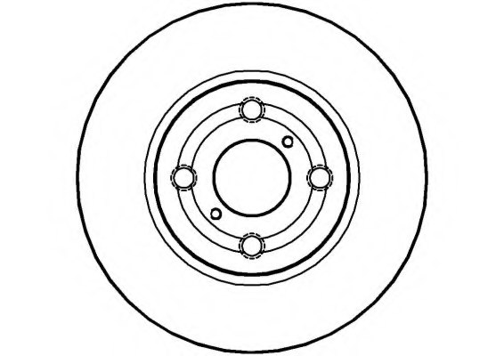 435120D060,TOYOT 43512-0D060 Brake Disc for TOYOT