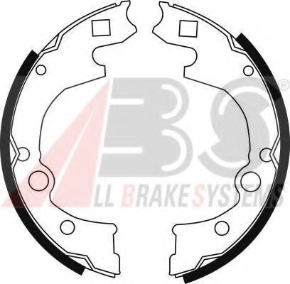 5830544A70,HYUNDAI 58305-44A70 Brake Shoe Set for HYUNDAI