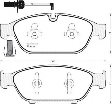 4H0698151G,AUDI 4H0698151G Brake Pad Set, disc brake for AUDI