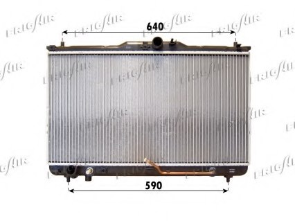 2531026480,HYUNDAI 2531026480 Radiator, engine cooling for HYUNDAI
