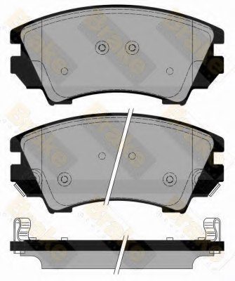 22959104,VAUXH 22959104 Brake Pad Set, disc brake for VAUXH