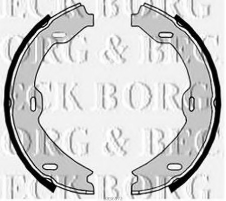 2204200520,MERCE 220 420 05 20 Brake Shoe Set, parking brake for MERCE