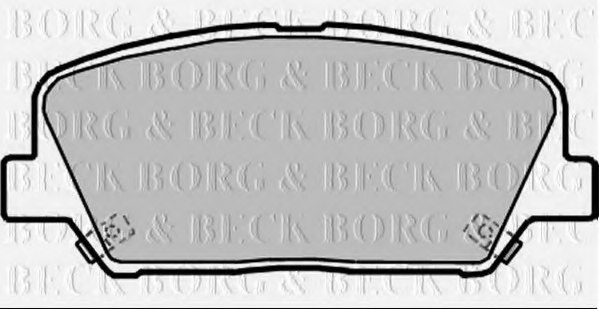 58101A7A20,KIA 58101A7A20 Brake Pad Set, disc brake for KIA