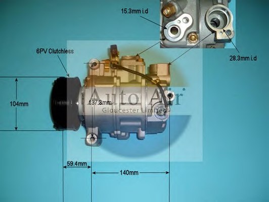 4F0260805AE,AUDI 4F0260805AE Compressor, air conditioning for AUDI
