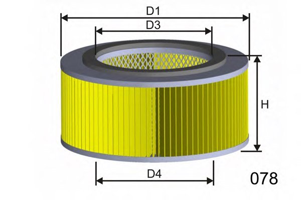 1654623000,NISSA 16546-23000 Air Filter for NISSA