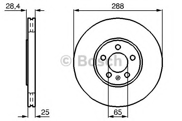 3A0615301A,VW 3A0.615.301A Brake Disc for VW