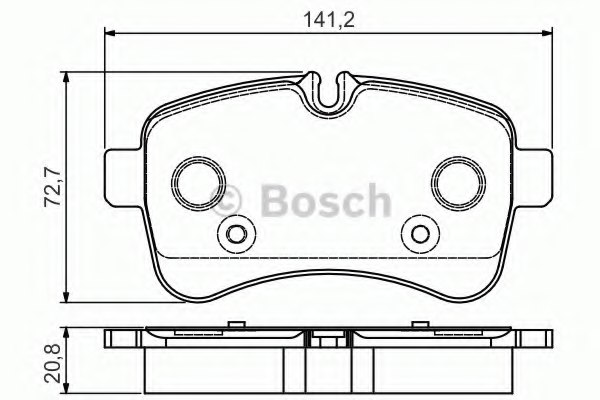 42555917,IVECO 42555917 Brake Pad Set, disc brake for IVECO