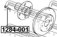 5175236000,HYUNDAI 51752-36000 Wheel Studs for HYUNDAI
