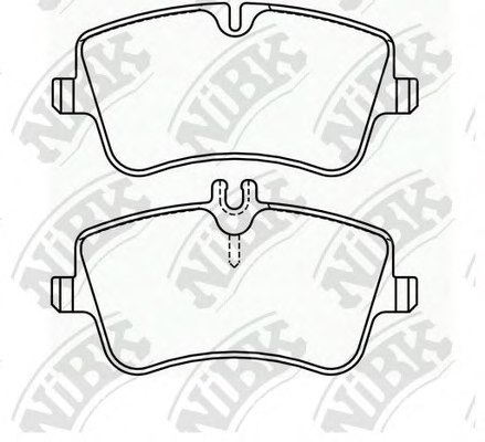 A0054206220,MERCE A 005 420 62 20 Brake Pad Set, disc brake for MERCE