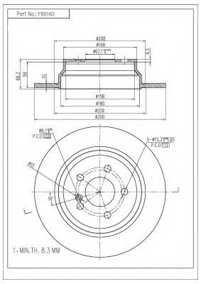0004231012,MERCE 0004231012 Brake Disc for MERCE