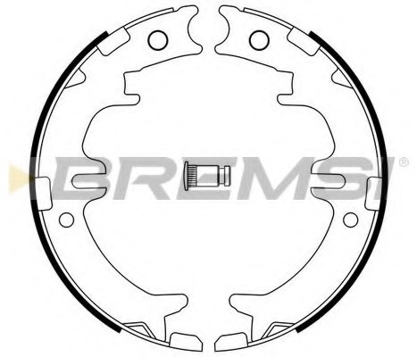 4654028010,TOYOT 46540-28010 Brake Shoe Set, parking brake for TOYOT