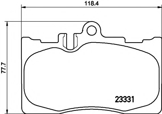 044650W06000,LEXUS 044650W06000 Brake Pad Set, disc brake for LEXUS