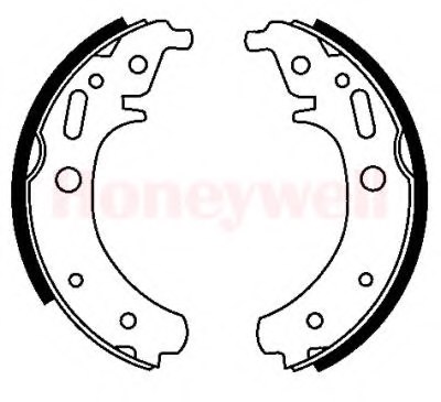 300860105,TRABA 300860105 Brake Shoe Set for TRABA
