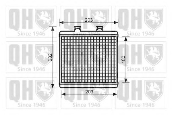 2048300061,MERCE 2048300061 Heat Exchanger, interior heating for MERCE
