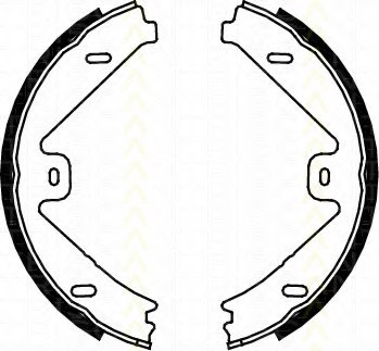 0054203620,MERCE 005 420 36 20 Brake Shoe Set, parking brake for MERCE