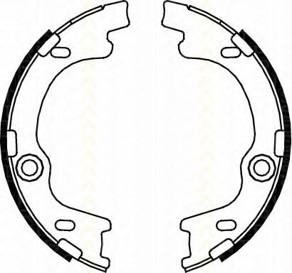 583052SA00,HYUNDAI 583052SA00 Brake Shoe Set, parking brake for HYUNDAI